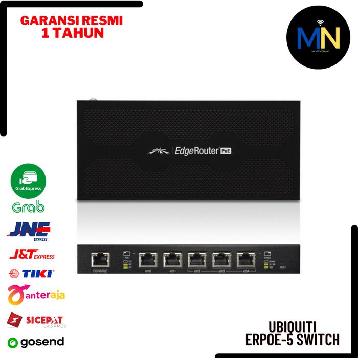 Jual Ubiquiti ERPoe-5 Edge Router Switch POE ERPOE-5 - Jakarta Pusat ...