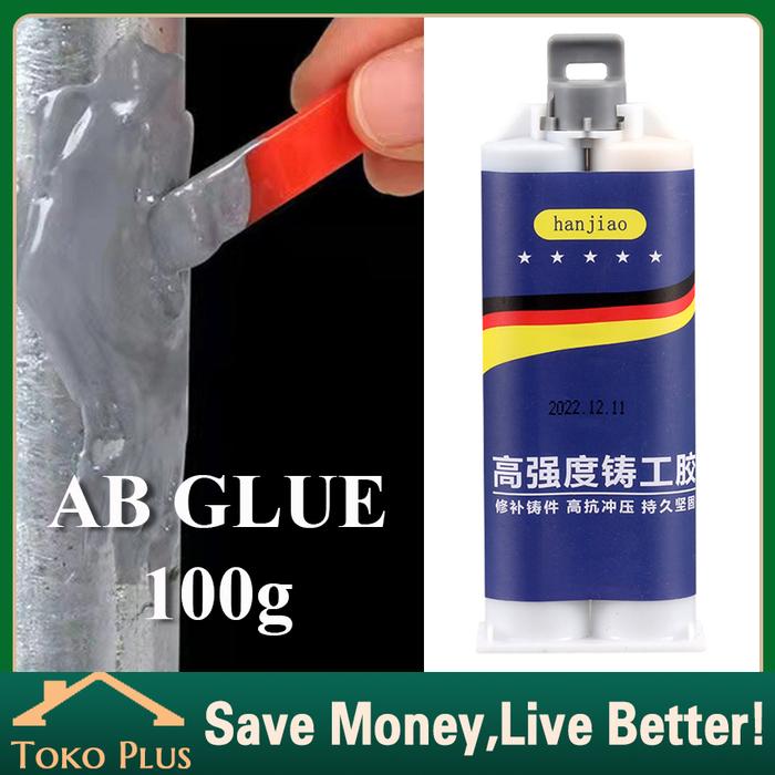 Jual Lem Ab Campur 100g / lem ANTI Bocor / Metal Casting Glue - 100G ...