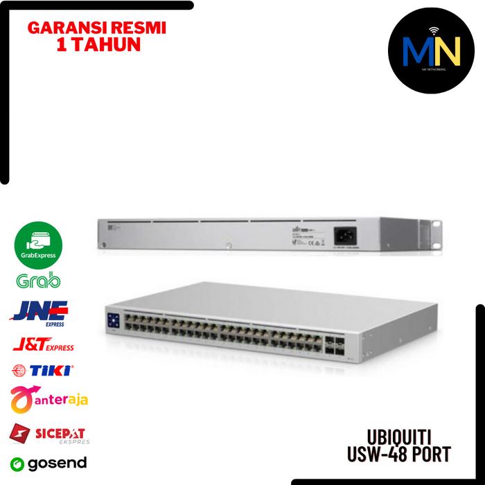 Jual Ubiquiti USW-48 Network UBNT UniFi Switch 48 Port L2 Managed ...