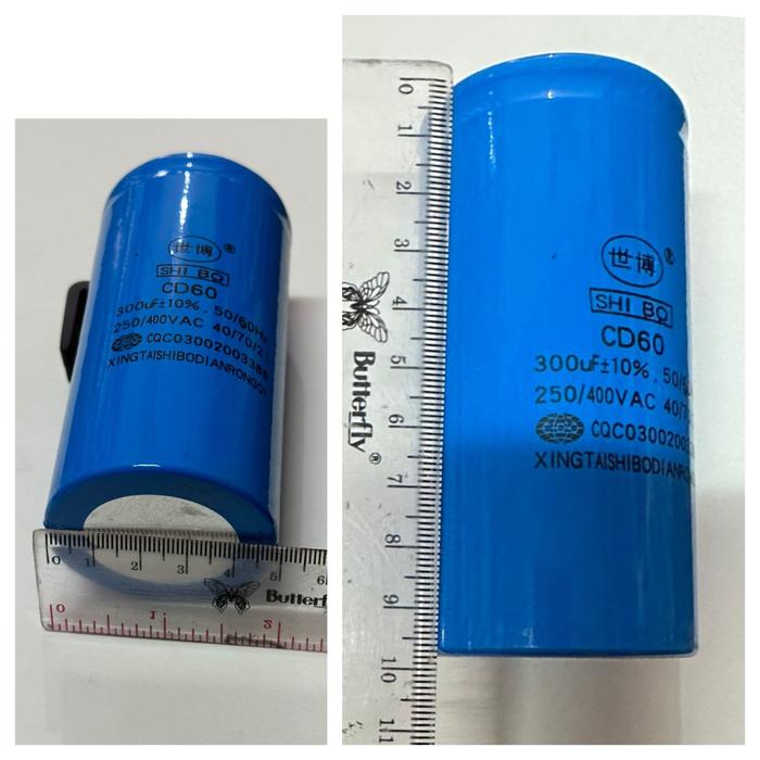 Jual Kapasitor - Capacitor Motor Starting 300 UF MFD - 450V - Kota ...