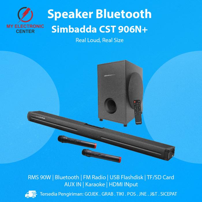 Jual Speaker Bluetooth Simbadda CST 906N+ Soundbar PC Laptop HP Karaoke ...