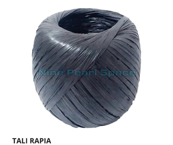 Jual Tali Plastik Rafia Bodhi Hitam Full Tebal Rapiah Rapia - Jakarta ...