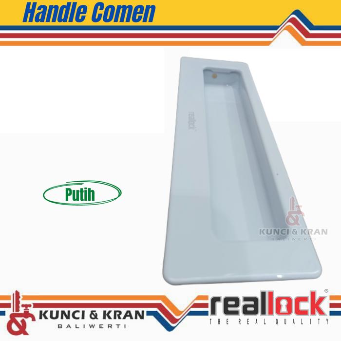 Jual Handle tanam pintu sliding kotak 150 White pegangan pintu geser ...