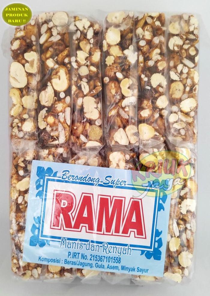 Jual Cemilan TRADISIONAL Jipang - Brondong Jagung RAMA isi 12 pack 250 ...