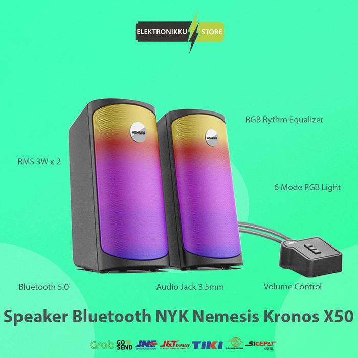 Jual Speaker NYK Nemesis Kronos X50 Bluetooth Gaming Komputer PC Laptop HP - Kota Surabaya ...