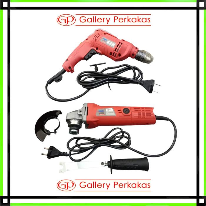 Jual Kodenki Paket mesin Gerinda tangan 4 inch & Mesin bor tangan 10 mm - Kab. Bogor - Gallery ...