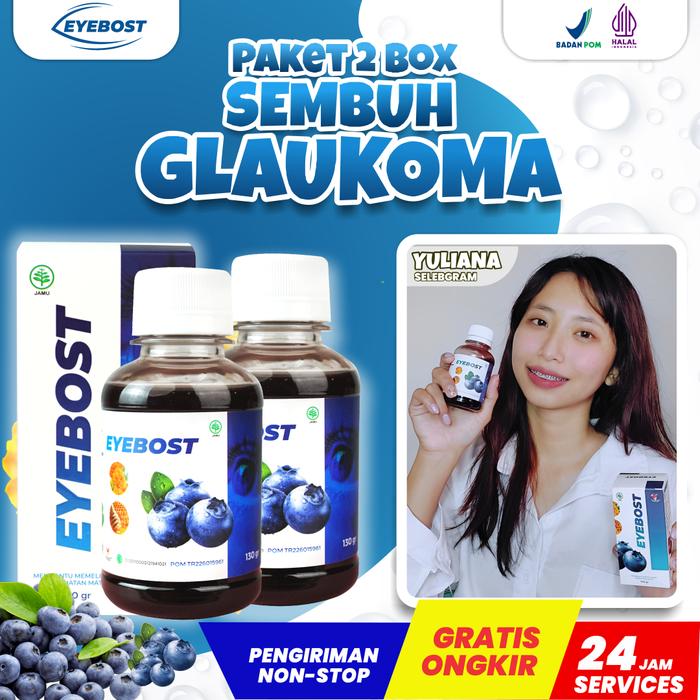 Jual PAKET 2 BOX EYEBOST Multivitamin Mata cegah atasi Glaukoma - Kota ...