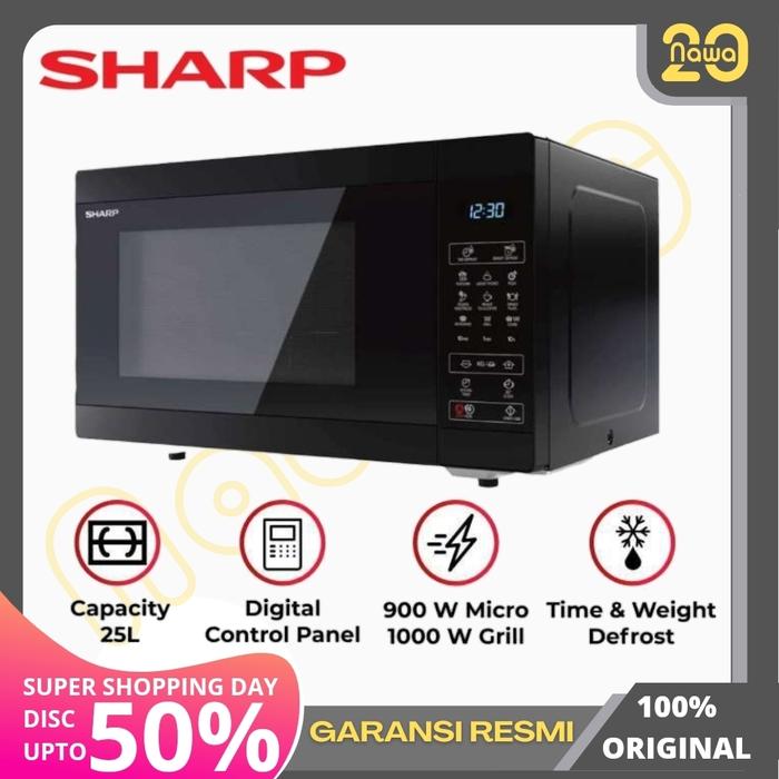 Promo SHARP MICROWAVE R725DA BK GRILL OVEN 25 liter R 725DA R 725 DA-BK - Jakarta Timur - Nawa20 ...