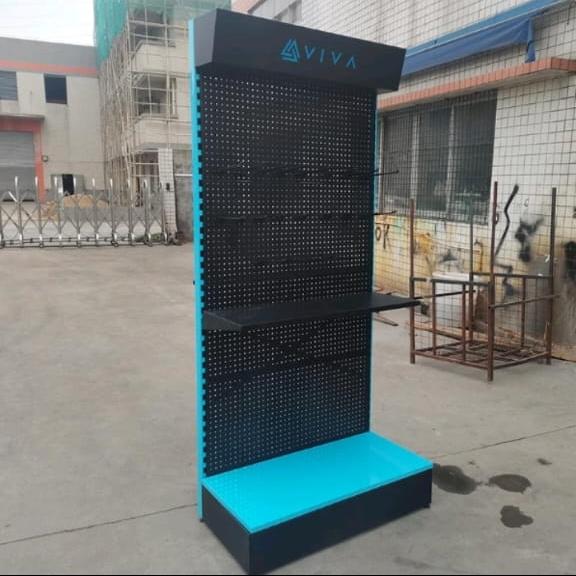 Jual Steel Retail Hardware Hanging Product Display Rack - Rak Pajangan ...