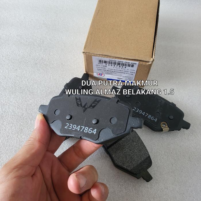 Jual KAMPAS REM BELAKANG BRAKE PAD REAR ALMAZ 1.5 GM 23947864 GARANSI ...