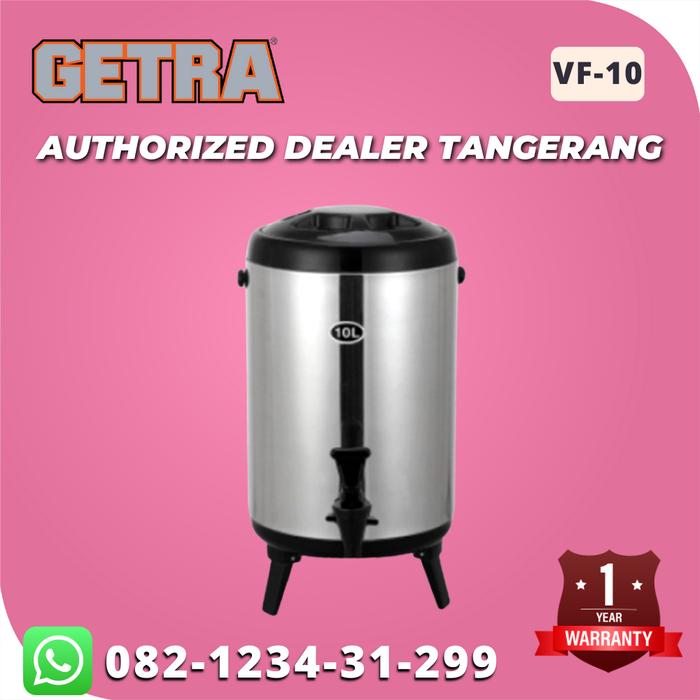 Jual GETRA VF-10 BUBBLE TEA BARREL TEKO PENDINGIN MINUMAN STAINLESS ...