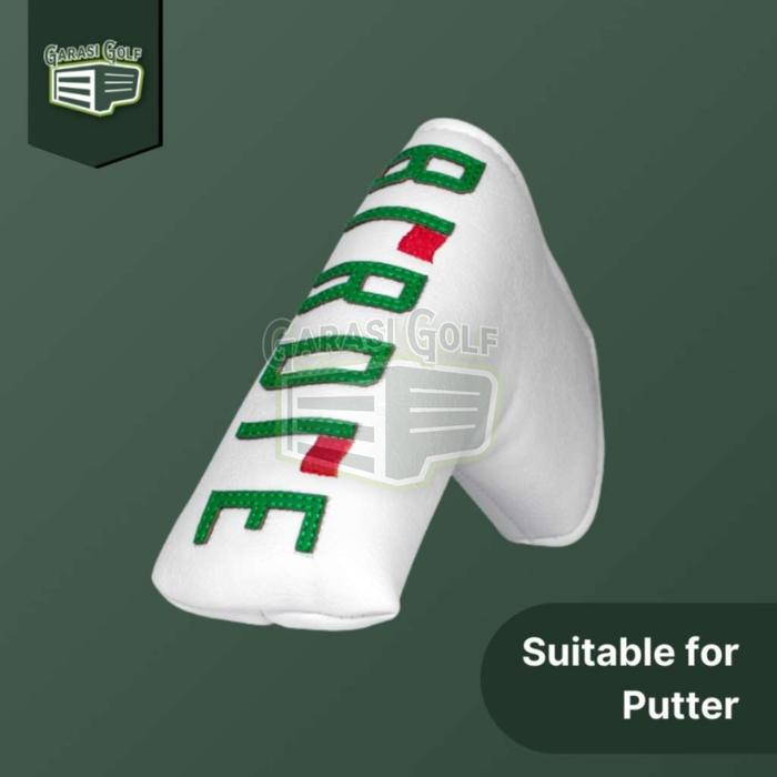 Promo White Birdie Putter Blade Head Cover Golf - Penutup Sarung Stick ...