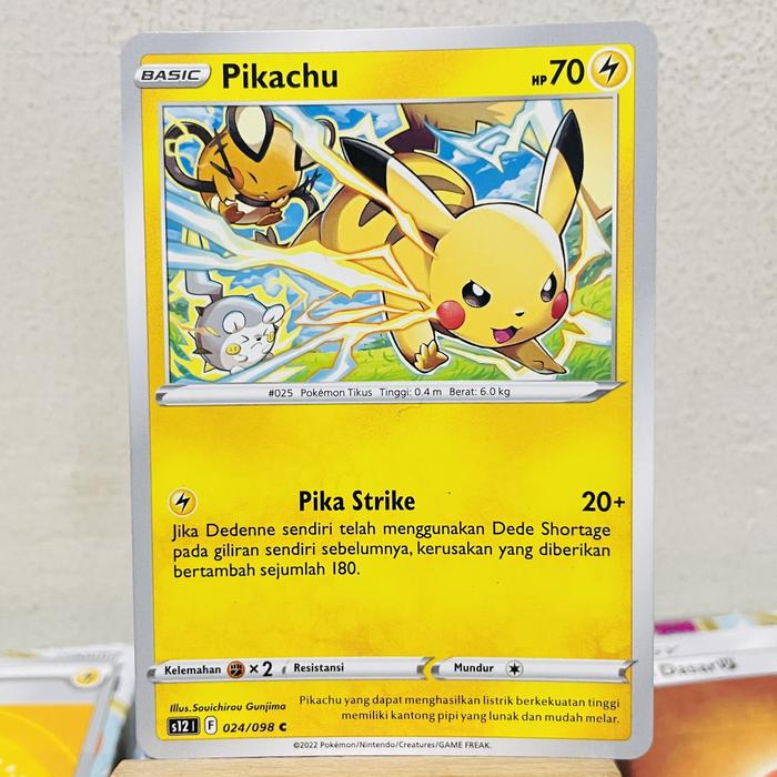Jual Pikachu pemicu paradigma s12 - Kartu Pokemon Indonesia TCG card - Kota Tangerang - Tokutoys ...