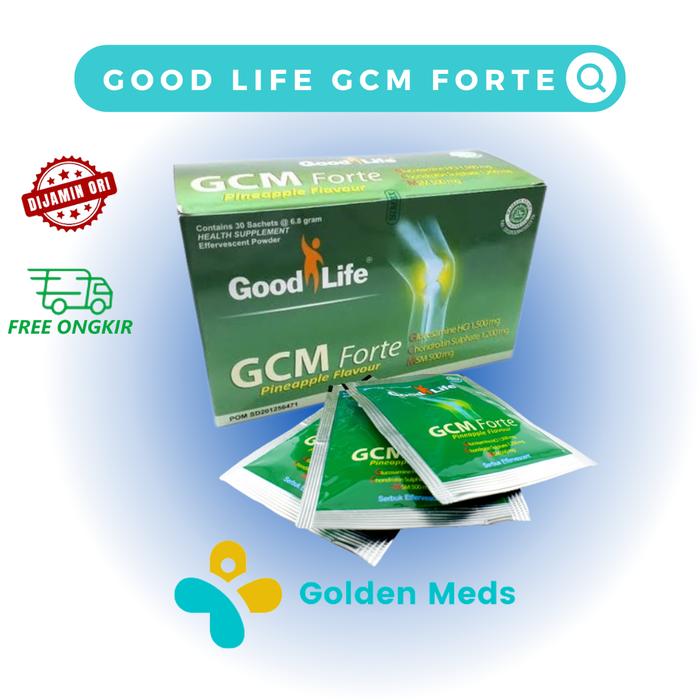 Promo Good Life GCM Forte | GoodLife Suplemen Tulang & Sendi | Box 30 ...