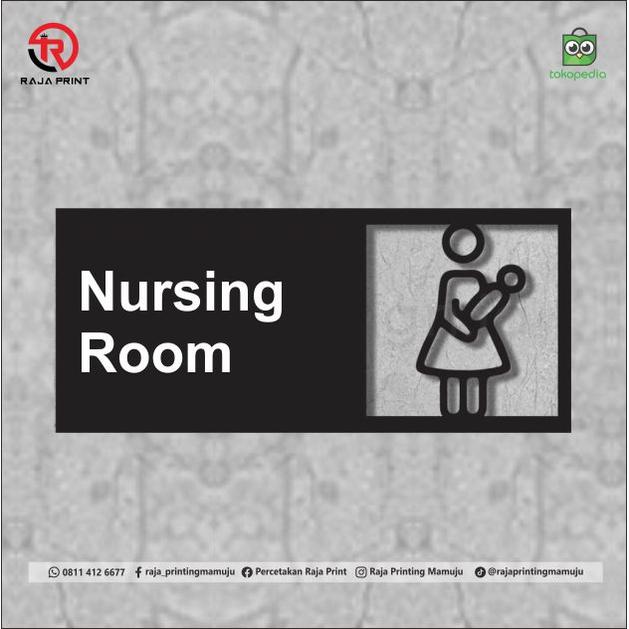 Jual Nursing Room Sign Akrilik Acrylic Sign Ruang Menyusui - Kab ...
