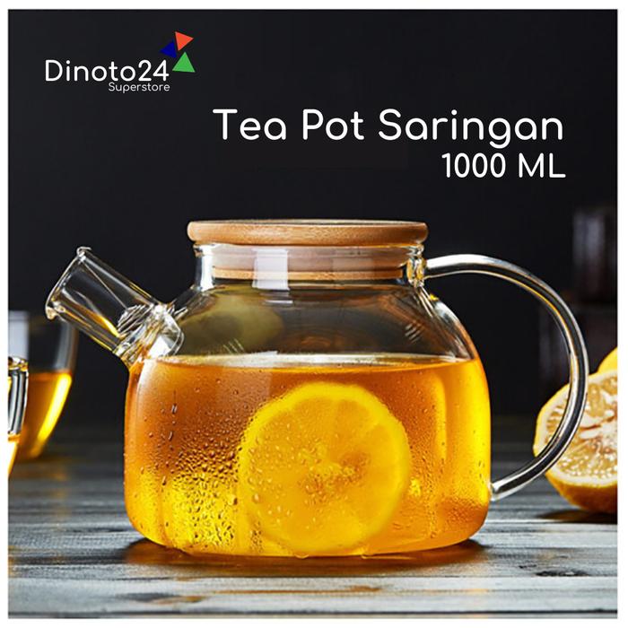 Jual Teko Pitcher Teh Chinese Teapot Maker Borosilicate Glass 1Liter - Jakarta Barat - Dinoto24 ...