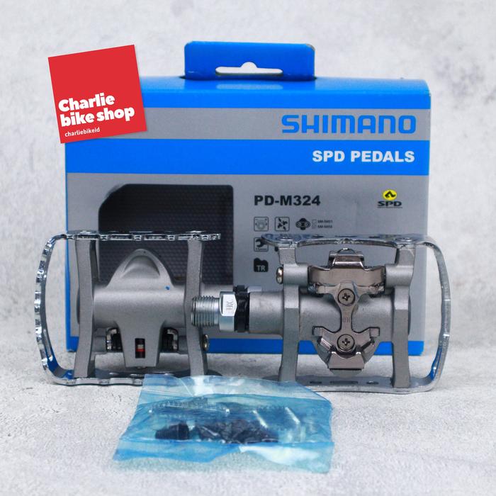 Promo Pedal MTB Shimano DEORE PD-M324 TREKKING PEDAL - Jakarta Barat - Charlie Bike Shop 2 ...