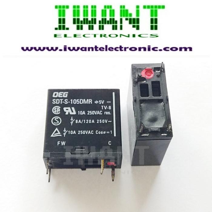 Jual RELAY 5V 4PIN SDT-S-105DMR OEG - Kota Bandung - I.WANT ELECTRONICS ...