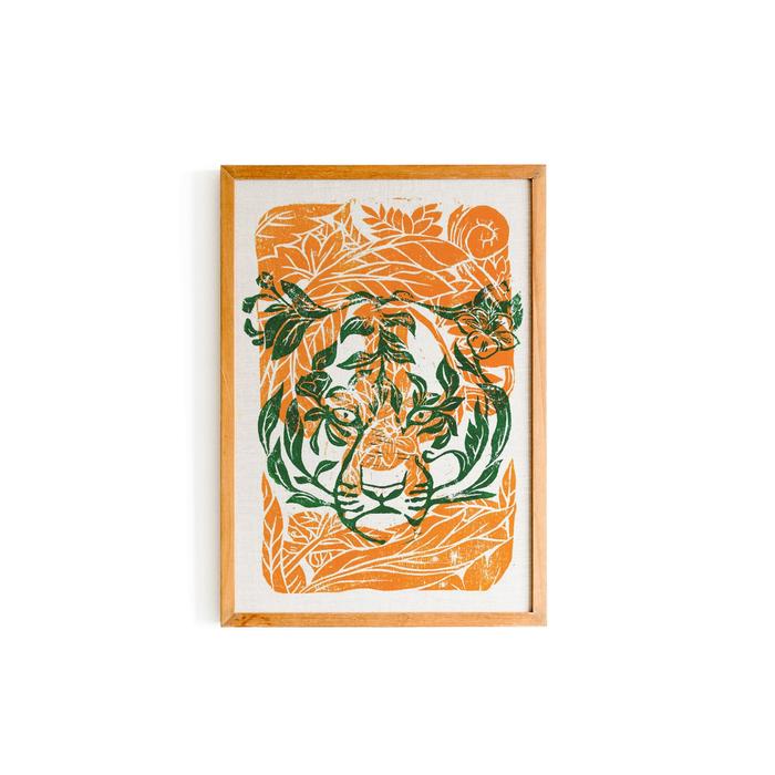 Jual the invisible king linocut art print - Kab. Bogor - merahmambo ...