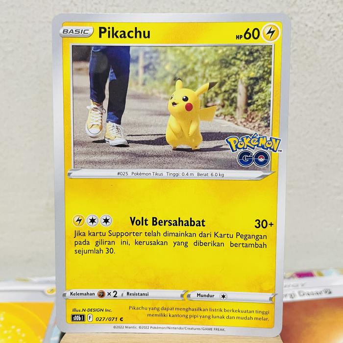 Jual Pikachu pokemon go pogo s10b Kartu Pokemon Indonesia TCG card - Kota Tangerang - Tokutoys ...