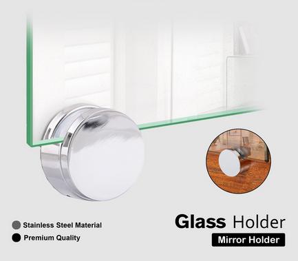 Jual Aksesoris Glass Holder Alat `Penyangga Penahan Kaca Cermin Dinding ...