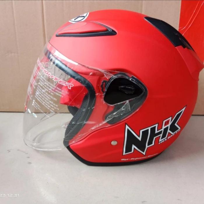 Jual HELM MEREK NHK R6 POLOS MERAH DOFF - Jakarta Barat - JAYA RACE ...