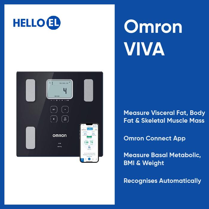 Jual Omron VIVA Smart Body Analysis Visceral BMI Scales Timbangan ...