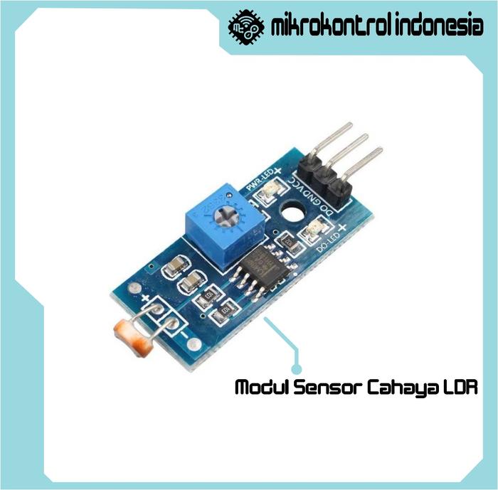 Jual Modul Sensor Cahaya LDR - Kab. Tasikmalaya - mikrokontrol ...