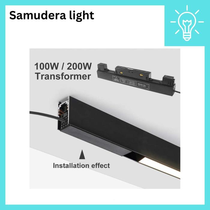 Jual Magnetic Lamp Travo 100wat DC48V / Adaptor 100w Lampu Magnet DC ...