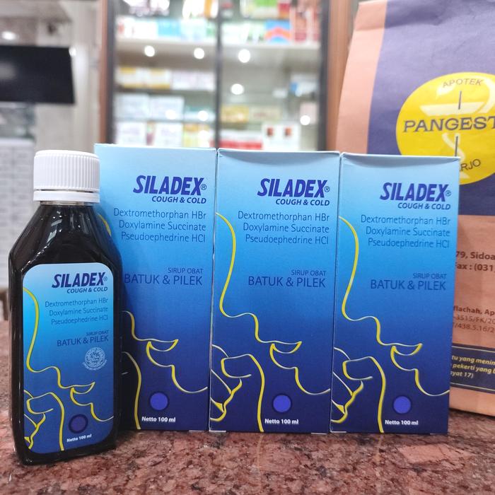 Jual Siladex Cough & Cold 100ml / Siladek Batuk & Pilek Siledex Biru ...