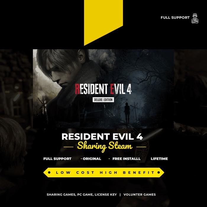Jual RESIDENT EVIL 4 RE 4 REMAKE DELUXE EDITION PC ORIGINAL - Kota Pekanbaru - Volunter Games ...