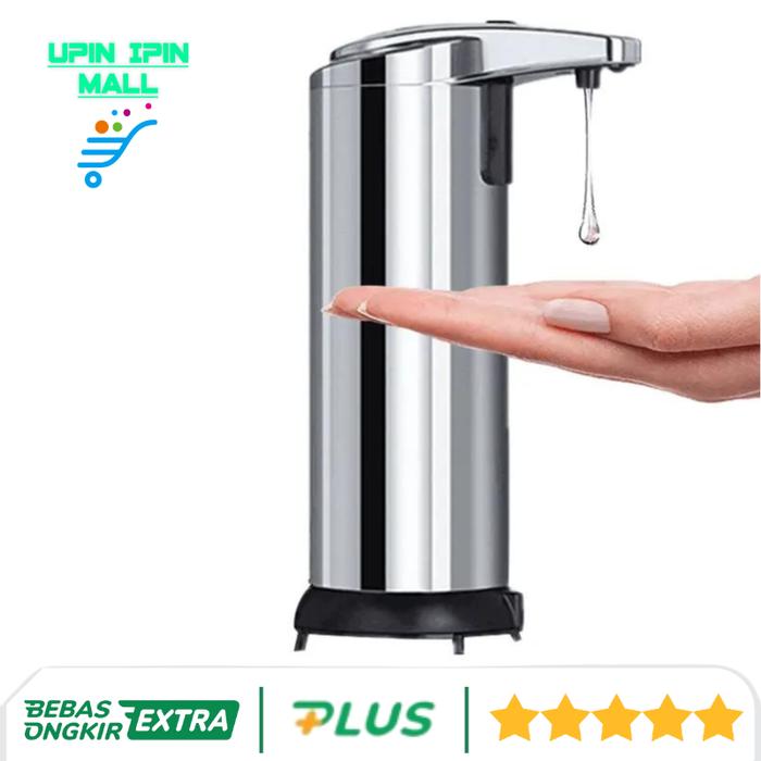 Promo Dispenser Sabun Sensor Otomatis Pompa Sabun Otiomatis Stainless ...