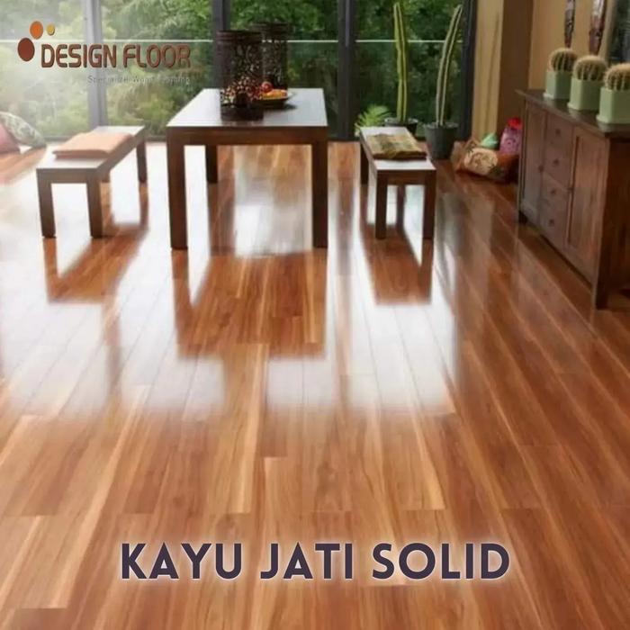 Jual Lantai Kayu Flooring Jati Grade A Standard Uk:15x90x300-900mm ...