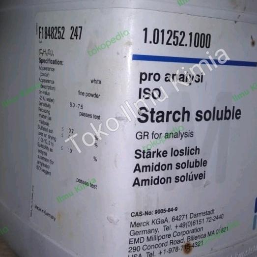 Jual Amilum / Starch Soluble - Merck - Eceran 10 gram - Kab. Tangerang ...