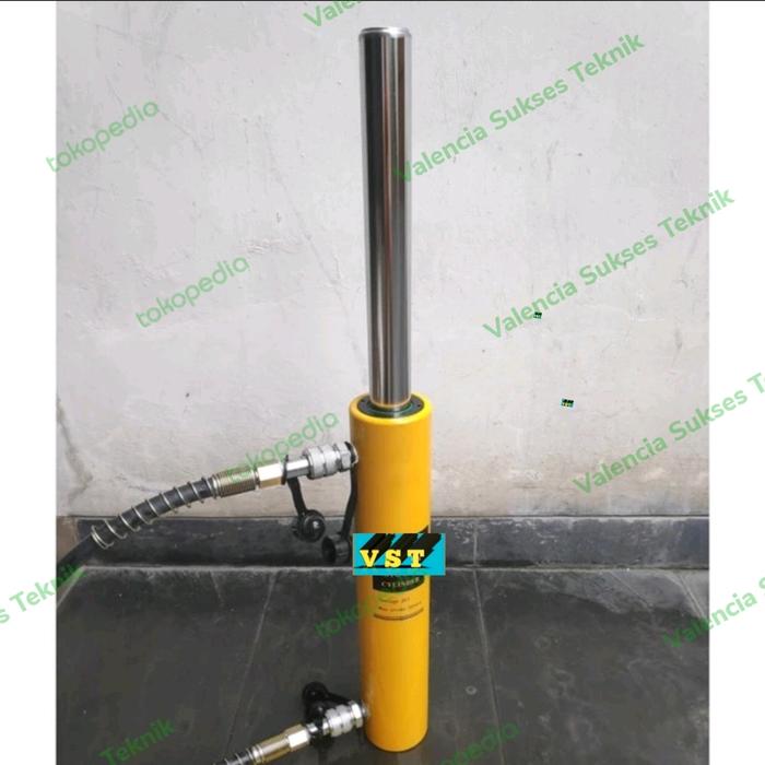 Jual 10 Ton 250mm Double Hydraulic Cylinder 2 Way Silinder Hidrolik ...