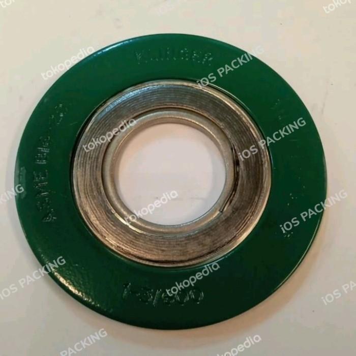 Jual Spiral Wound Gasket JIS 10K SS304 1" Inch - SWG SS304 JIS 10K 25A ...