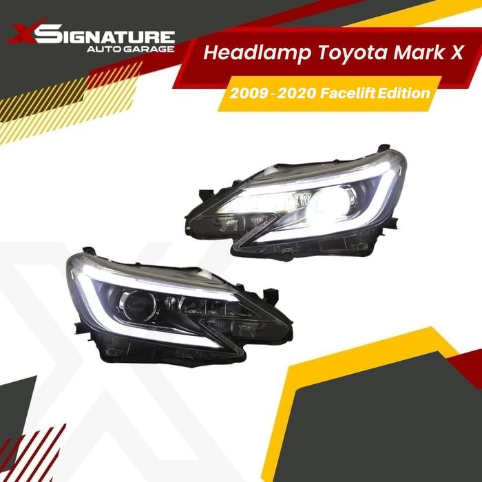 Jual HEADLAMP TOYOTA MARK X RDS250 FACELIFT EDITION TDZ PREMIUM 2009 ...