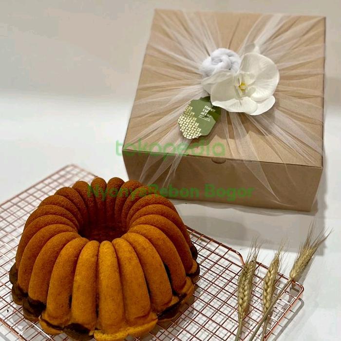 Jual Kue Bolu Marmer - Marble Cake Diameter 24cm - Premium Butter ...