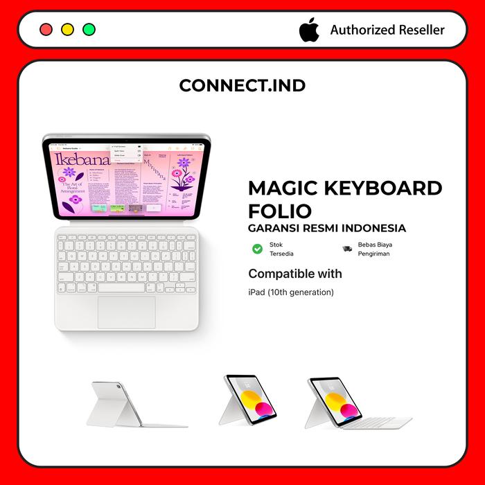 Promo Magic Keyboard Folio Ipad 10th Gen 10 Garansi Resmi Indonesia ...