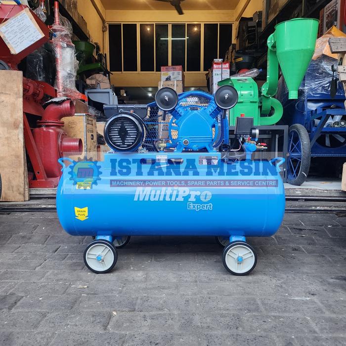 Jual MESIN KOMPRESSOR UDARA ANGIN MULTIPRO 1HP MOTOR 2HP VBC 100 / 100 ...
