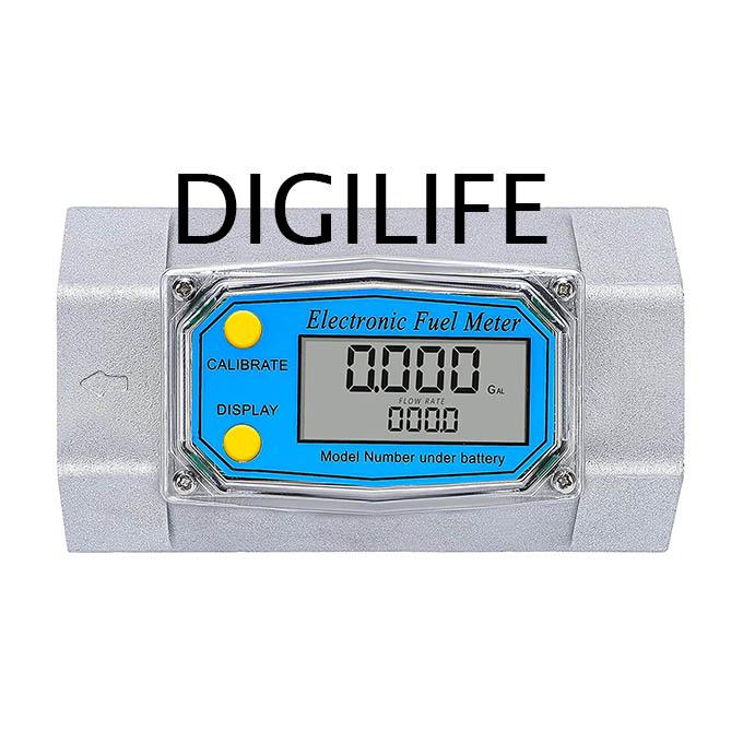 Jual Turbine Water Flow Meter 2" Digital 2 Inch Fuel Solar NPT WG1 ...