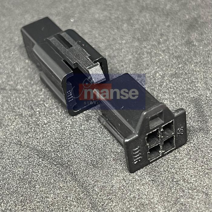 Jual Socket Motor 4 Pin Kecil / Soket Konektor Kabel 4 Pin Warna (Set ...