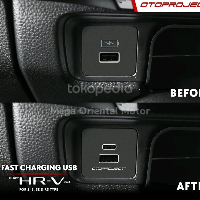 Jual USB Fast Charging A + C Otoproject All New HRV 2022-2023 - Jakarta ...