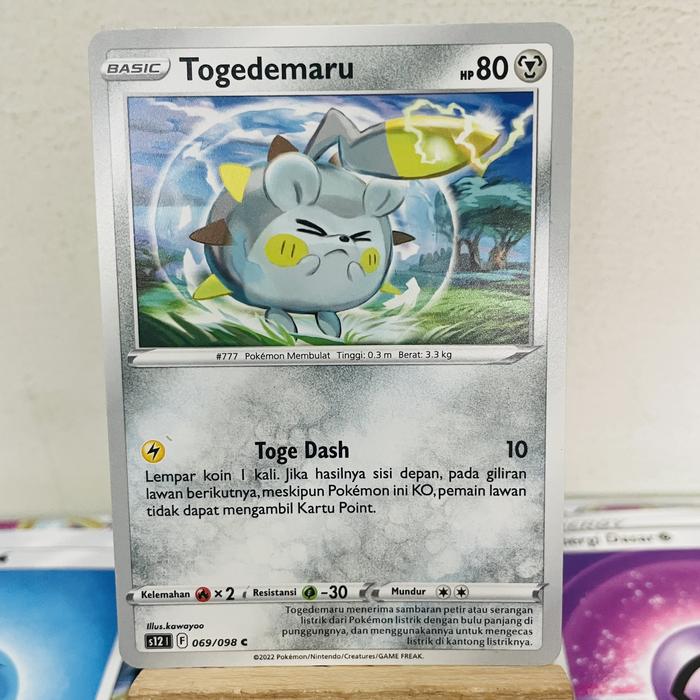 Jual Togedemaru s12 Kartu Pokemon Indonesia TCG - Kota Tangerang ...