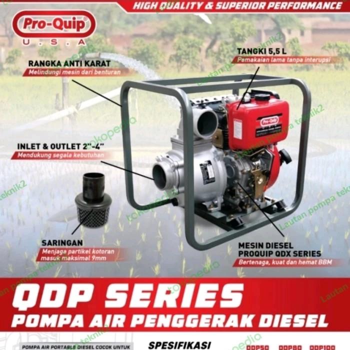 Jual Pompa Alkon Diesel Proquip QDP Series Pengganti Alcon Starke DWP ...