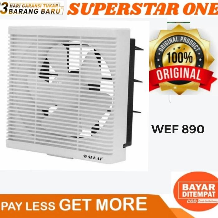 Jual Sekai WEF 890 Wall Exhaust Fan Dinding Exhaust Fan exos 8''inch ...