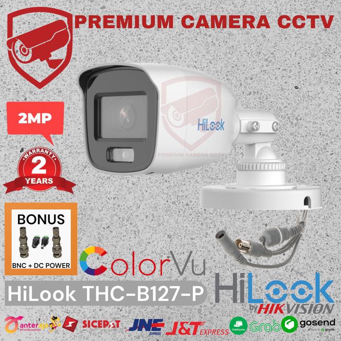 Jual HILOOK THC-B127-P 2MP COLORVU FIXED MINI BULLET CAMERA - Jakarta ...