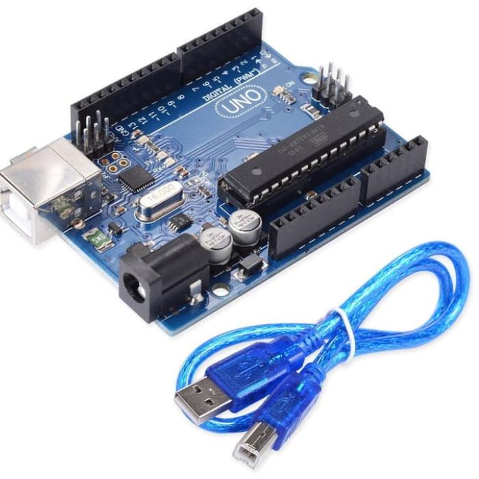 Jual Compatible Arduino UNO R3 Model IC DIP AtMega 328P Microcontroller ...