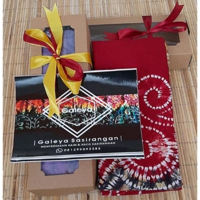 Jual Kotak Box Kain Sasirangan Jumputan Batik Kalimantan Oleh Oleh ...