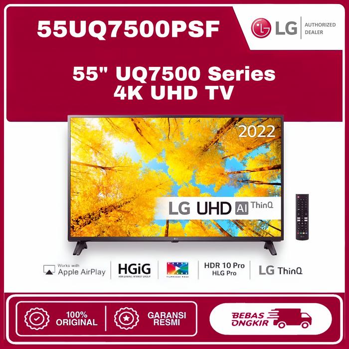 Promo TV LED LG 55UQ7500PSF 55 inch UQ7500 DIGITAL 4K UHD SMART TV ...